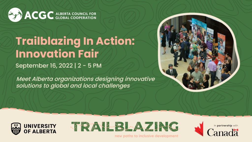 Trailblazing in Action: Innovation Fair - Alberta Council for Global ...